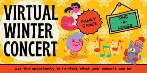 How to host a Virtual Winter Concert